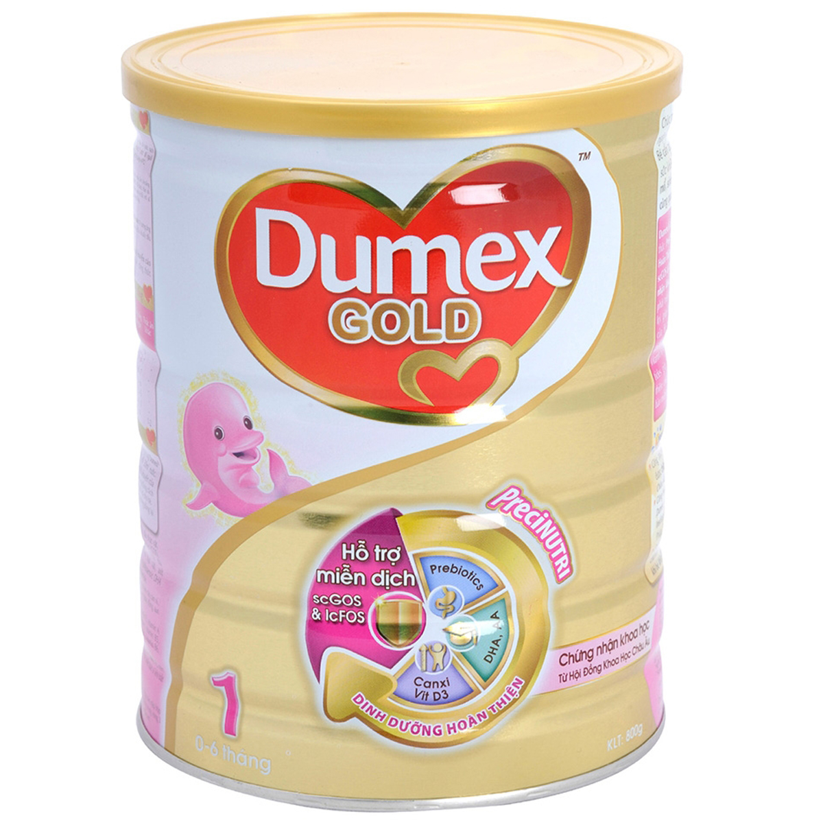Sữa bột Dumex Gold số 1 800g