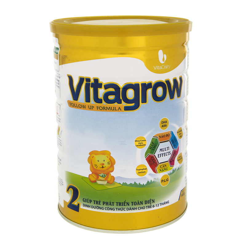 Sữa bột Vitagrow 2 (6 - 12 tháng) 900g