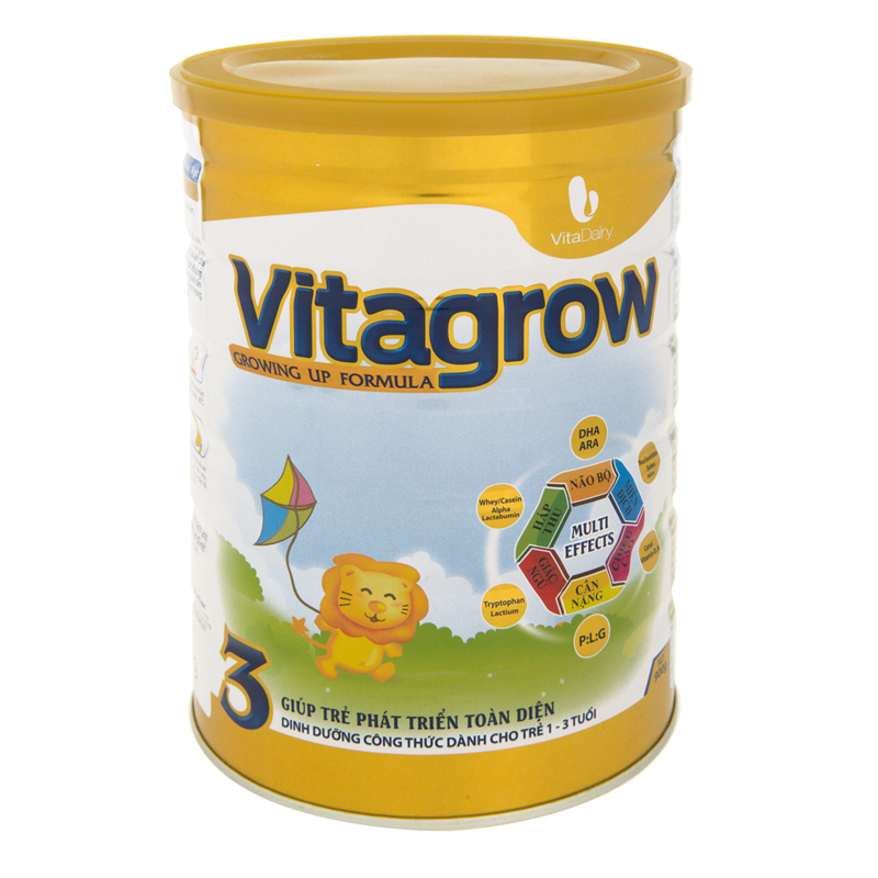 Sữa bột Vitagrow 3 (1 - 3 tuối) 900g
