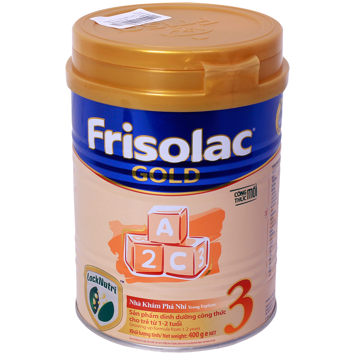 Sữa Frisolac Gold số 3 (400g) với công thức mới