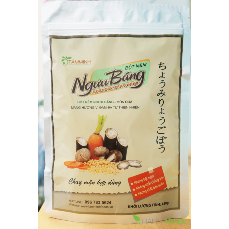 Bột nêm Ngưu Bàng 450g - 100% thiên nhiên an toàn cho sức khỏe