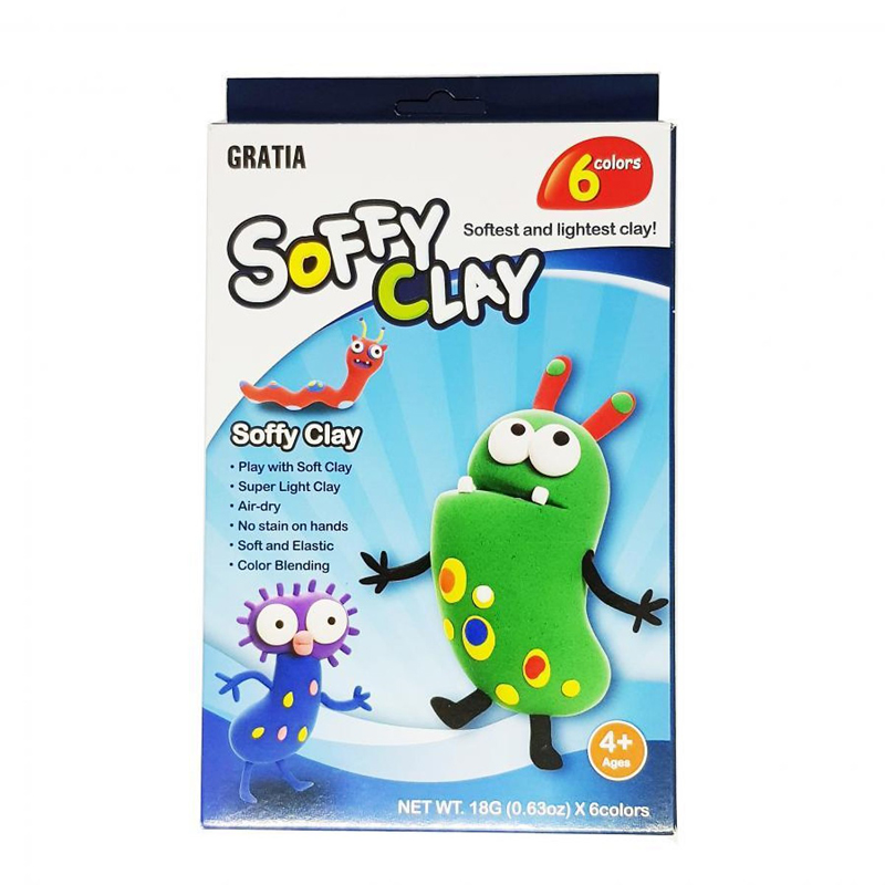 Sáp nặn từ bột mì Gratia Soffy Clay SGS02