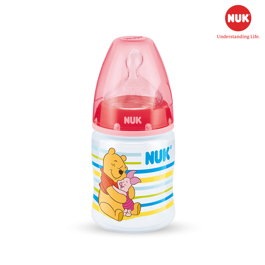 Bình sữa NUK PP Disney 150ml núm ti Silicone S1 - M NU11732