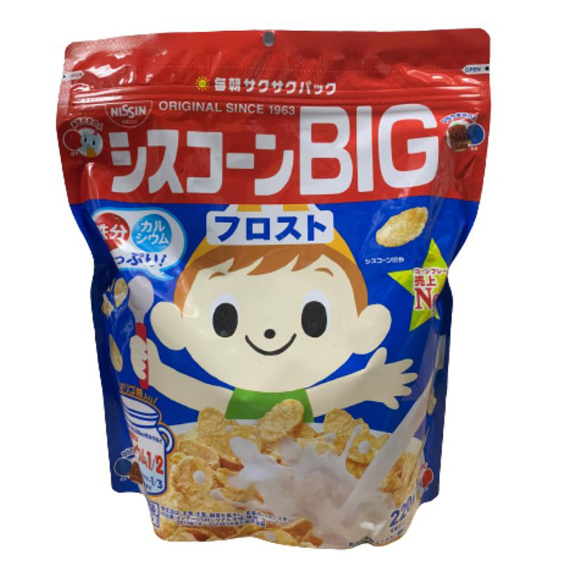 Ngũ cốc dinh dưỡng Nissin Ciscorn Big Frost bổ sung vitamin