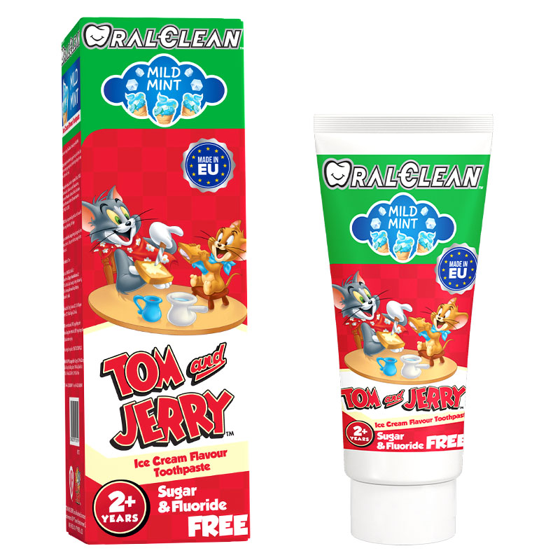 Kem đánh răng trẻ em Oral Clean hương bạc hà (75ml)