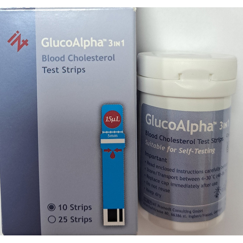 Que thử Cholesterol (10 que/hộp) xuất xứ Đài Loan