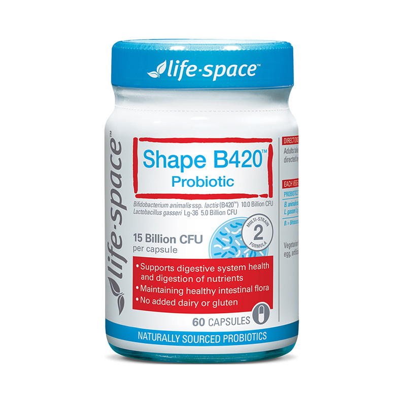 Men vi sinh Life Space Shape B420 Probiotic (60 viên)