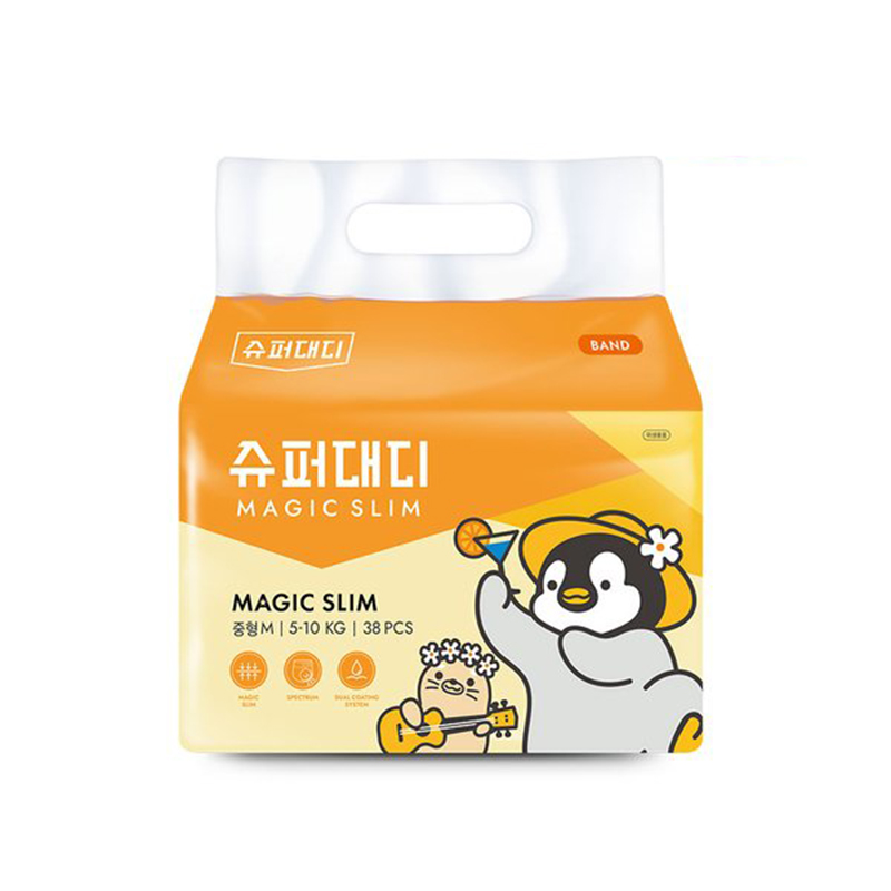 Bỉm dán Super Daddy Magic Slim M38 (5-10kg)