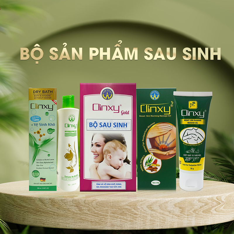 Combo sau sinh Clinxy ( 2 sản phẩm)