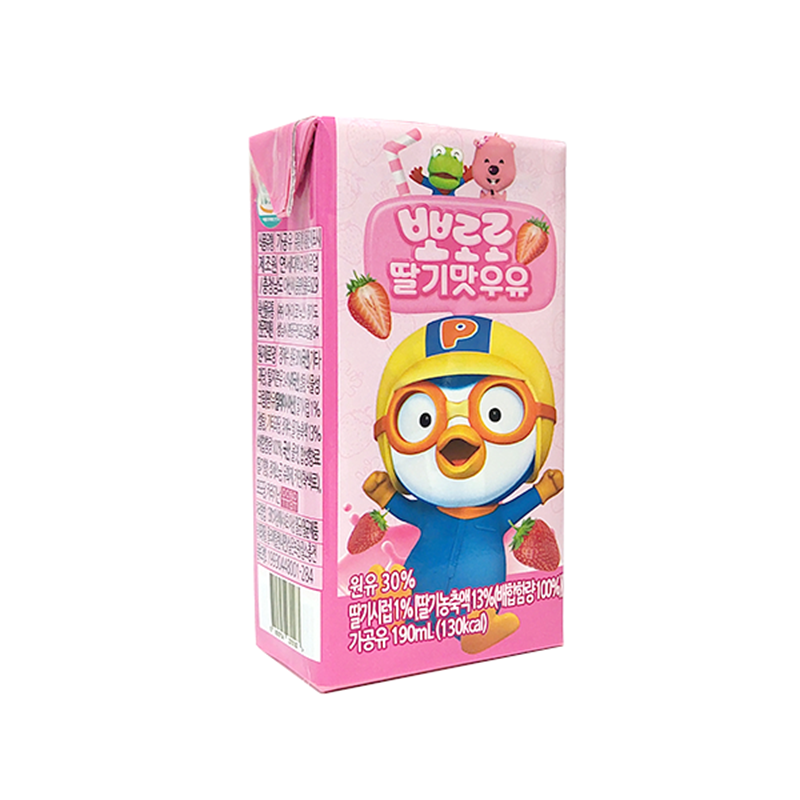 Sữa dinh dưỡng Pororo Yonsei vị dâu 190ml