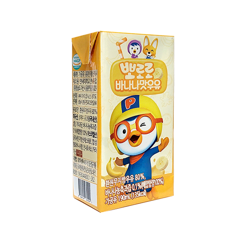 Sữa dinh dưỡng Pororo Yonsei vị Chuối 190ml