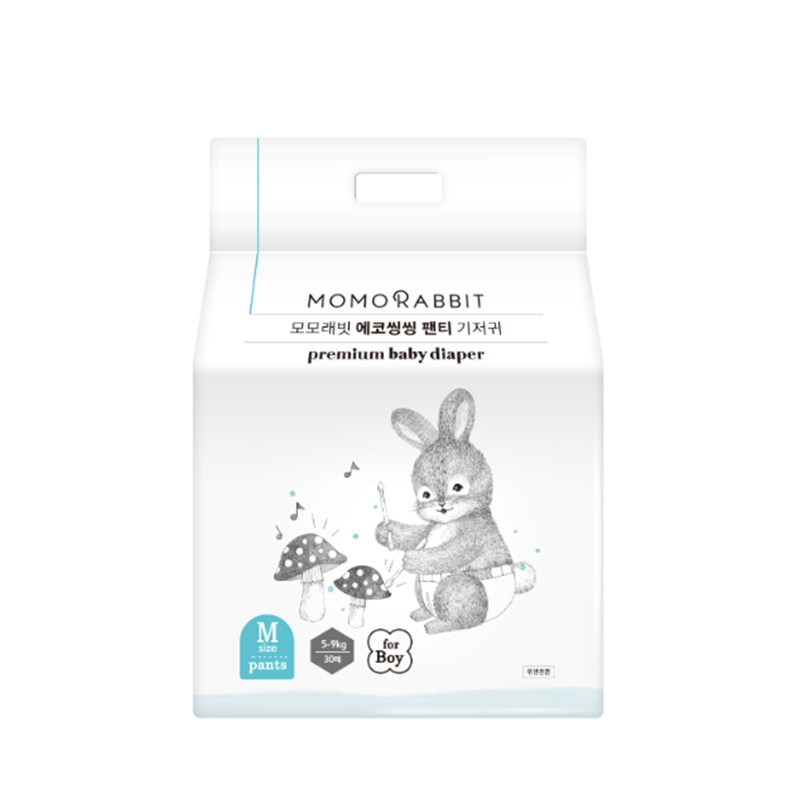 Bỉm quần Momo Rabbit M30 cho bé trai (5-9kg)