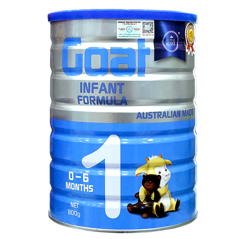 Sữa dê Royal Ausnz Goat Infant Formula 1 800g (0-6M)