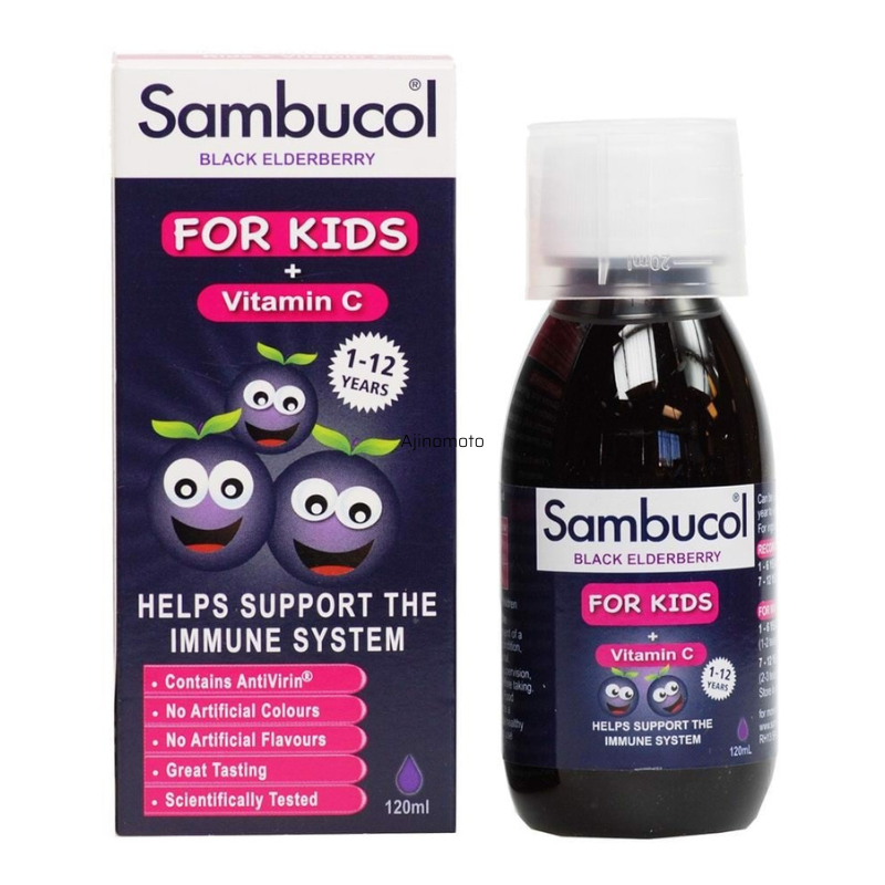 Siro vitamin Sambucol 120ml (1-12T)