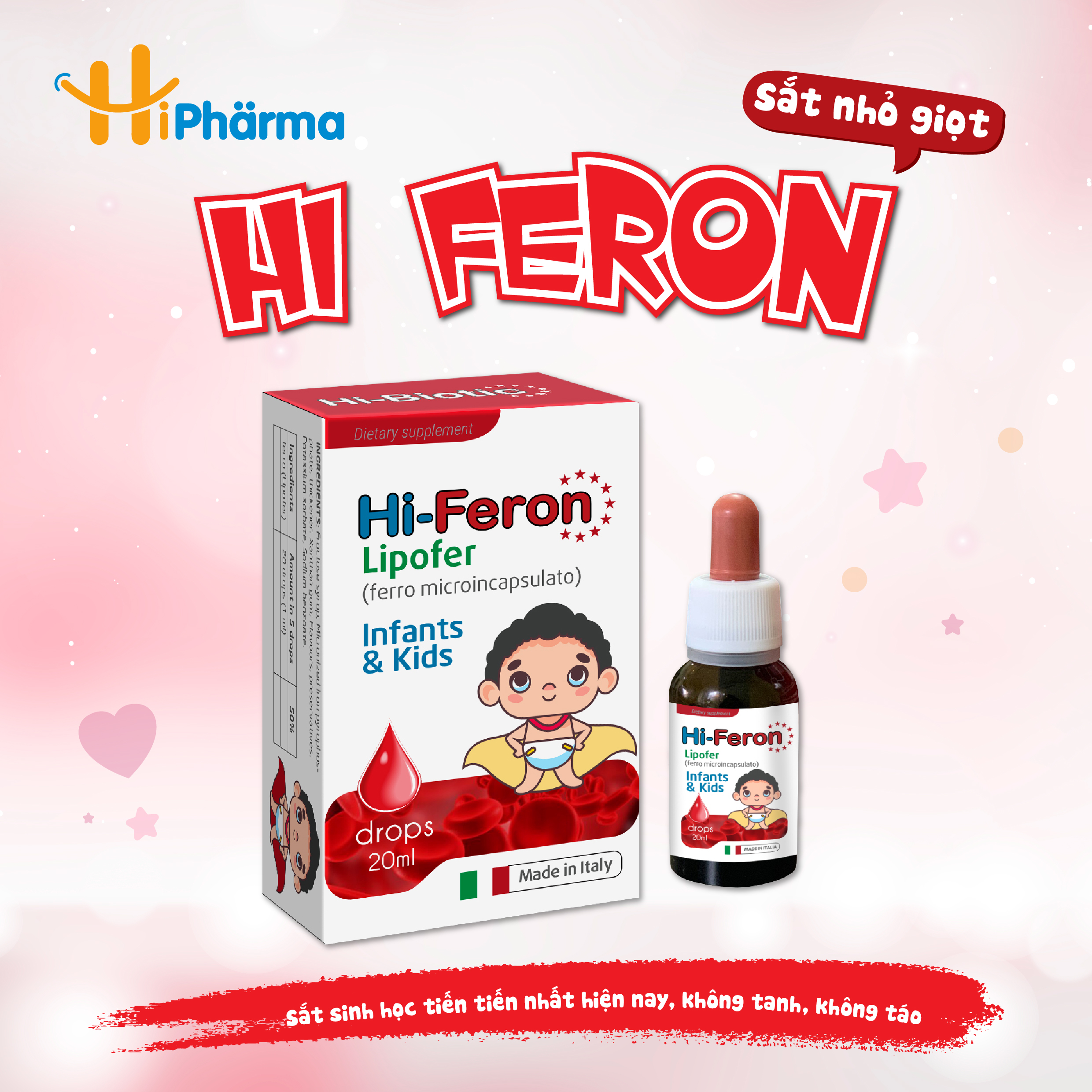 Siro sắt Hi-Feron (20ml)