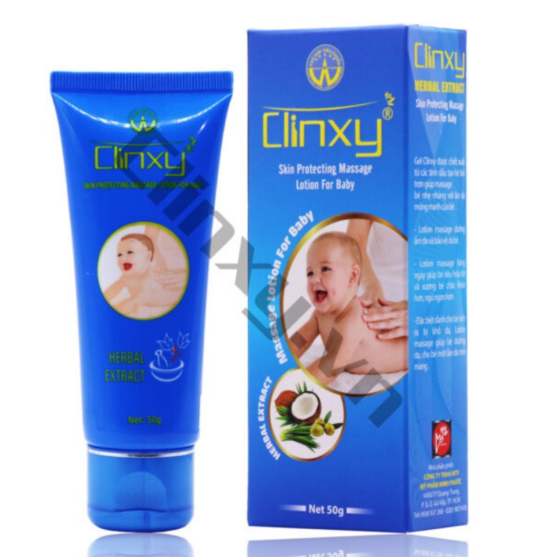 Gel dưỡng da cho bé Clinxy 50g