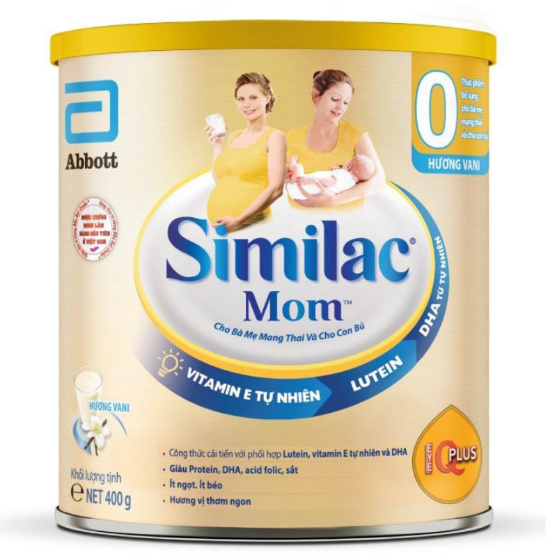 Sữa Similac Mom 400g cho bà bầu giá rẻ thương hiệu Abbott