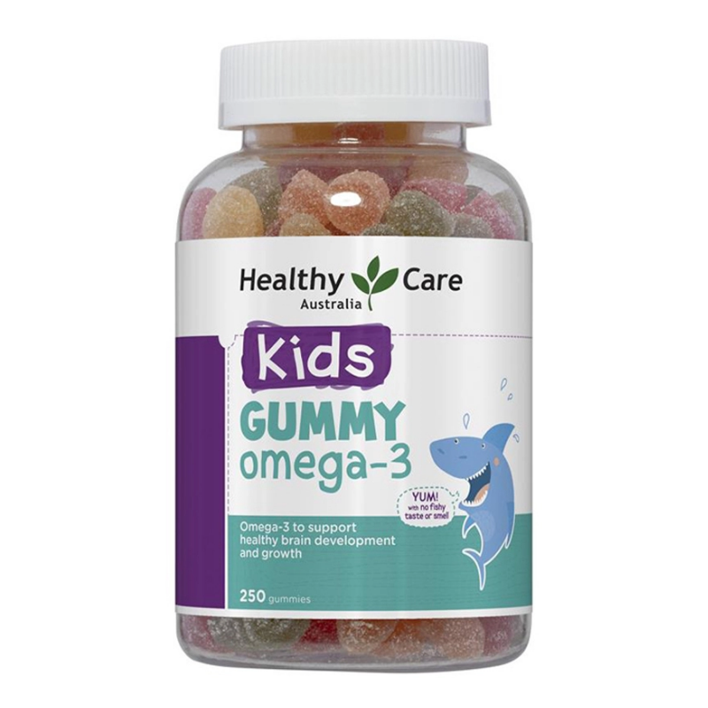 Kẹo gum Healthy Care Gummy Omega 3 (250 viên)