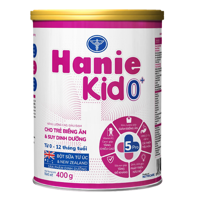 Sữa bột Smarta Hanie Kid 0+ (400g)