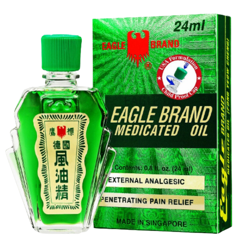Dầu xanh con ó Eagle (24ml) xuất xứ từ Singapore