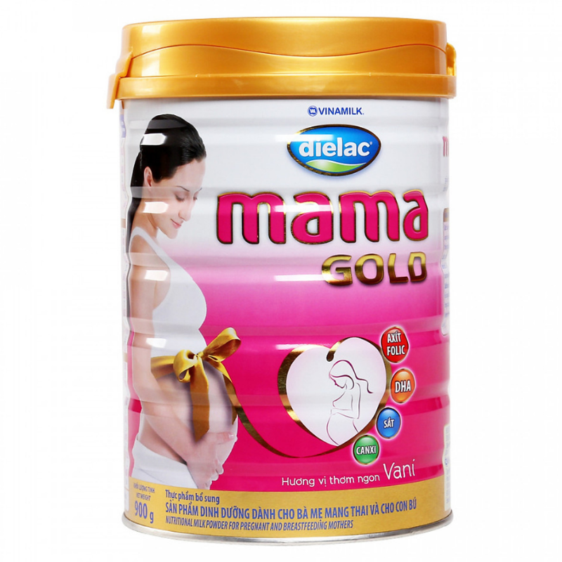 Sữa bột Dielac Mama Gold Vani 900g