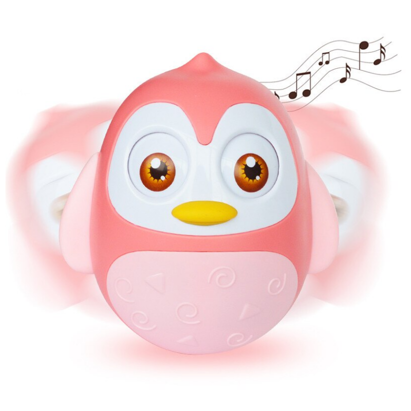 Đồ chơi lật đật hình Cú mèo Toyshouse (xanh, hồng)