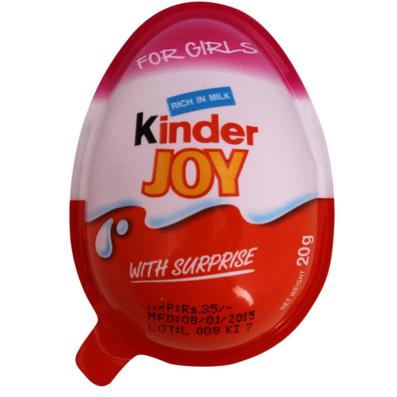 Đồ chơi trứng Socola Kinder Joy cho bé gái (20g)