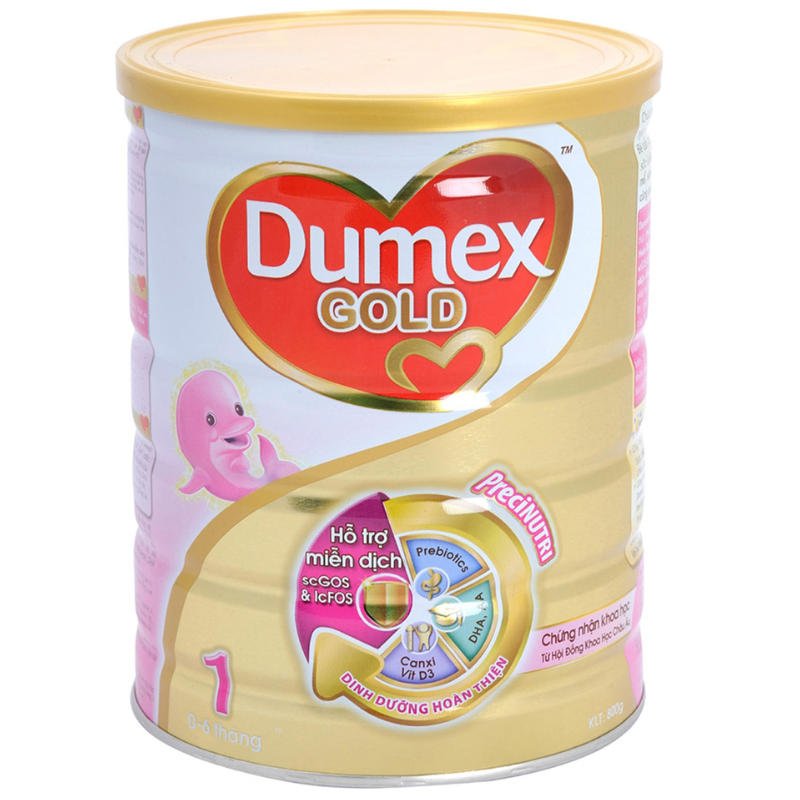 Sữa bột Dumex Gold số 1 800g