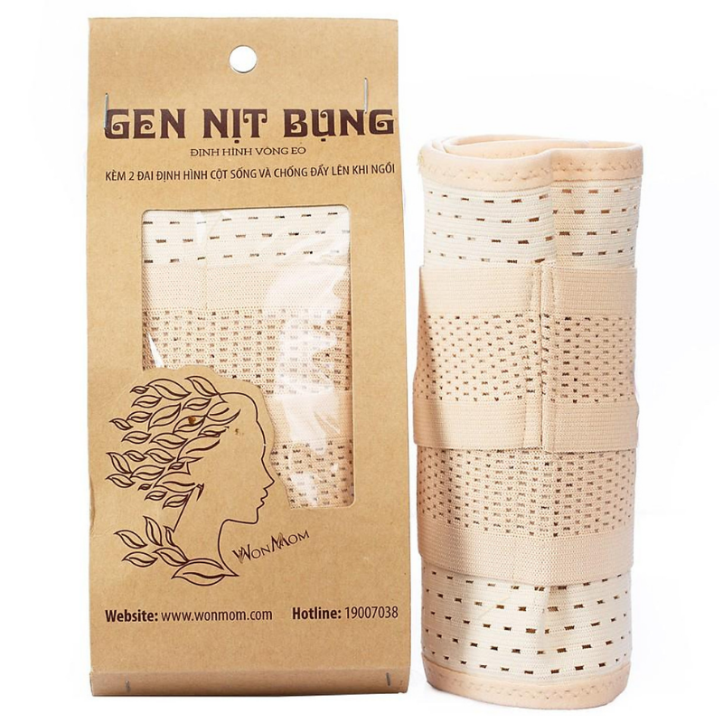 Gen nịt bụng Wonmom giúp giữ dáng và định hình form bụng