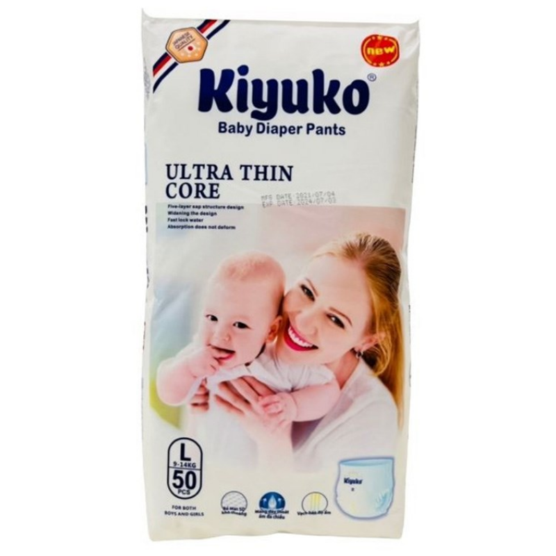 Tã bỉm quần Mijuku L50 (9-14kg) - siêu mỏng siêu thấm