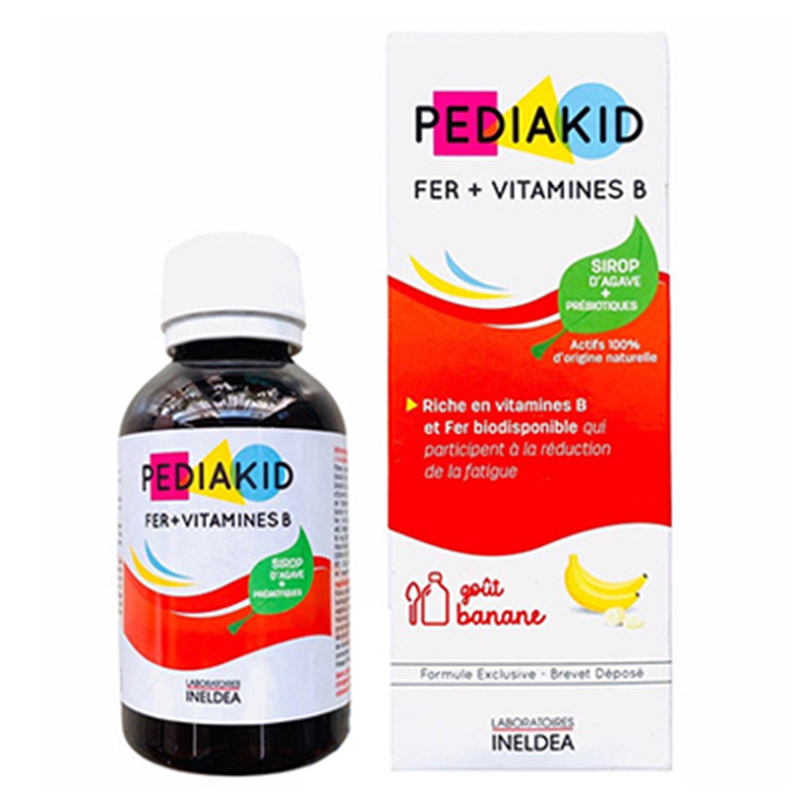 Pediakid sắt và vitamin nhóm B (125ml)