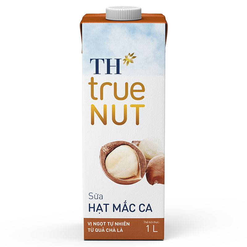 Sữa hạt Mắc ca TH true NUT hộp 1 lit