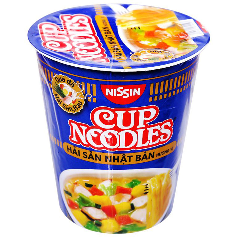 Mì ly Nissin Nhật Bản vị hải sản 67g